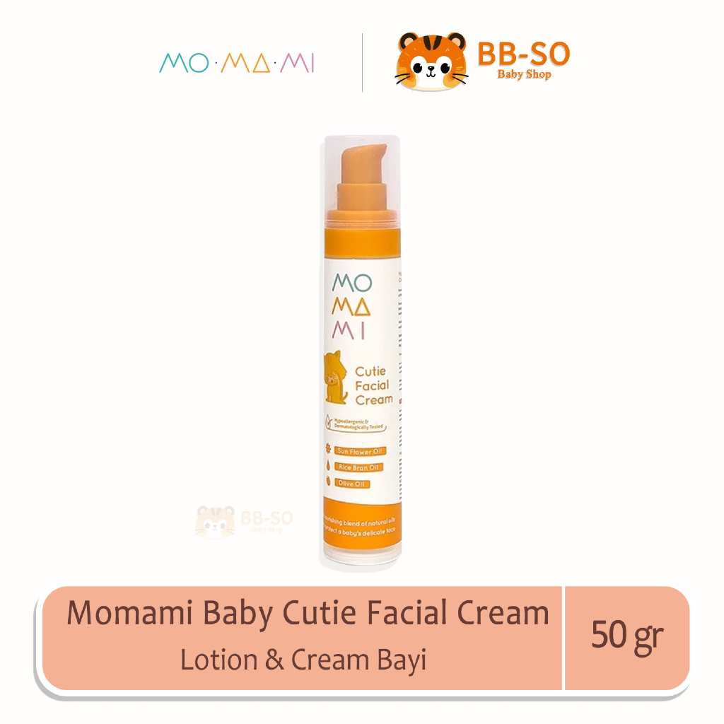 Jual Momami Baby Cutie Facial Cream - Lotion & Cream Bayi (50 gr ...