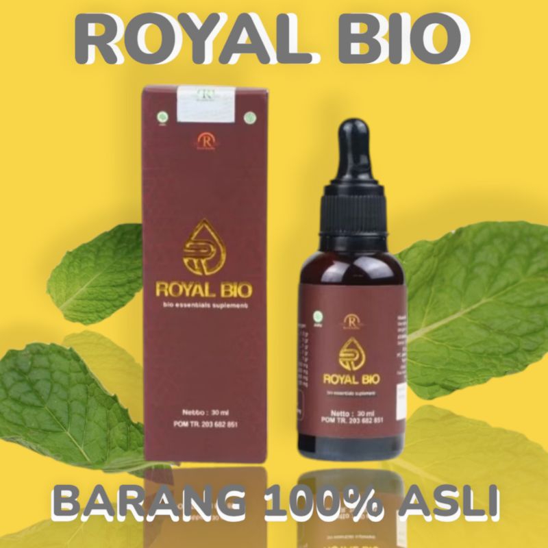 Jual ROYAL BIO Original Buat Jantung Obat Tetes Herbal Multivitamin ...