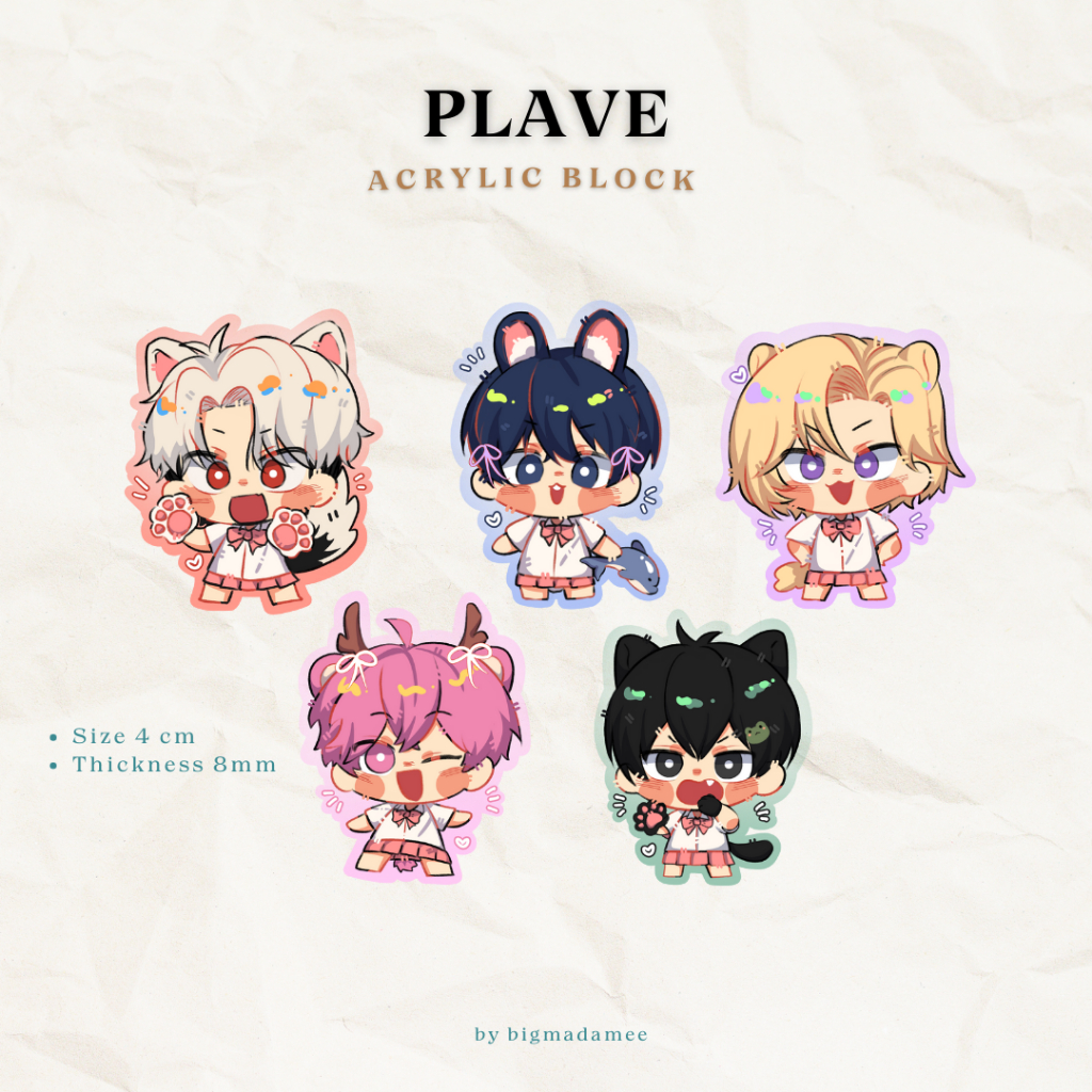Jual ACRYLIC BLOCK PLAVE by BIGMADAMEE | Shopee Indonesia