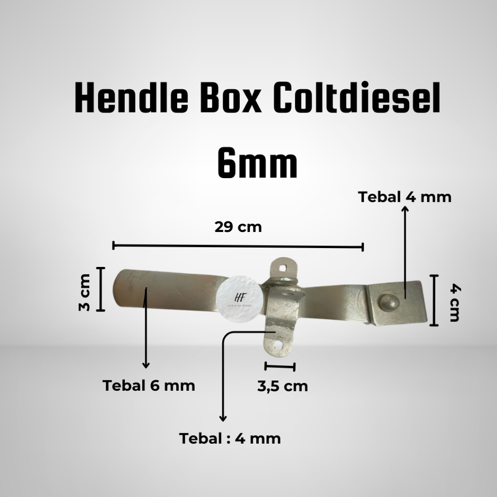 Jual Grendel Handle Mobil Box Engkel Pintu Belakang 6mm | Shopee Indonesia