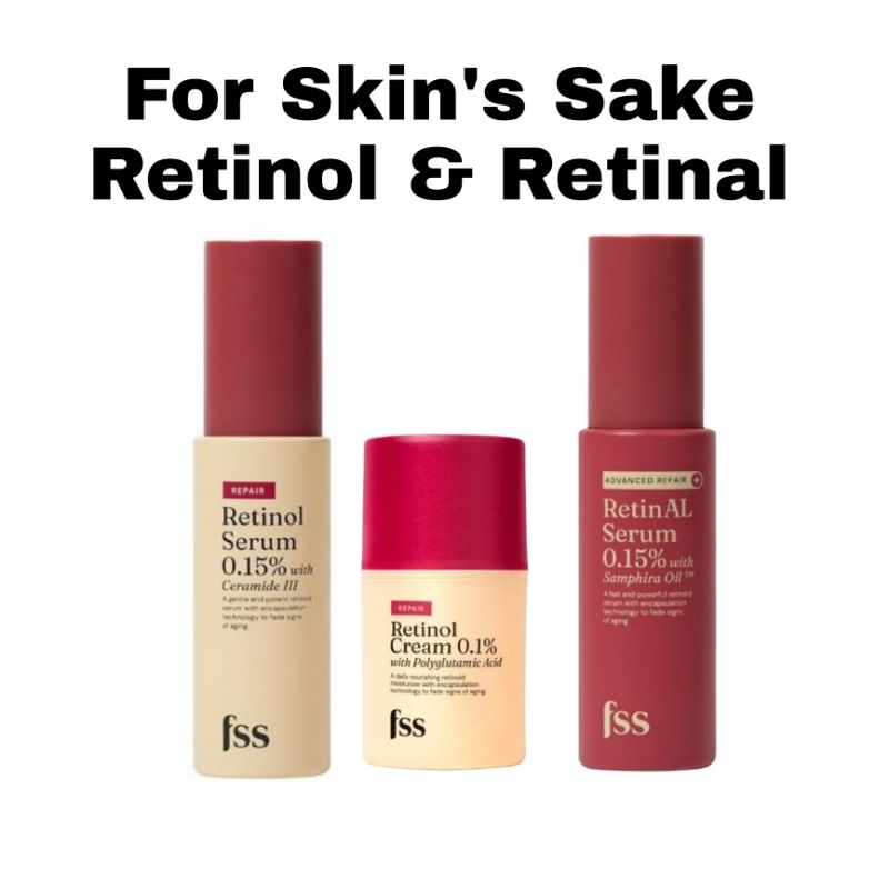 Jual For Skin's Sake FSS Retinol & Retinal Series Cream & Serum ...