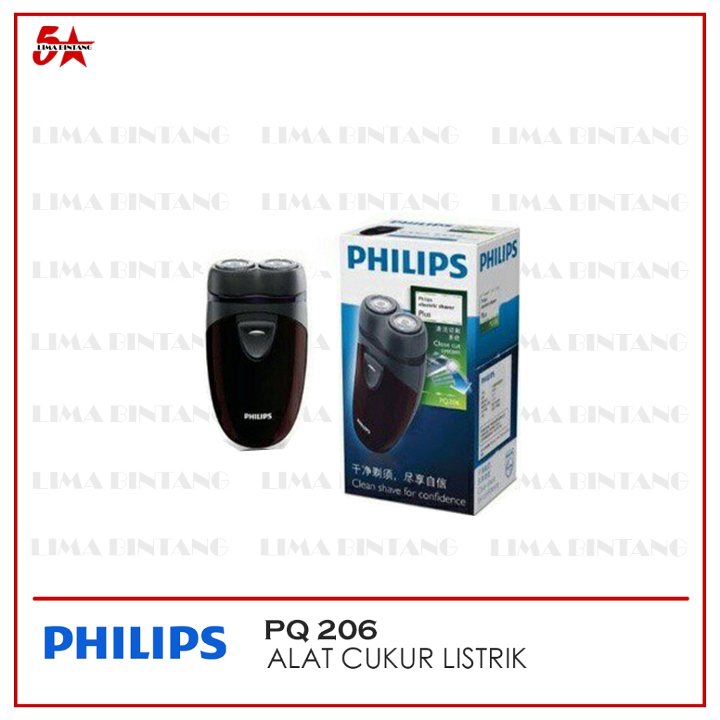 Jual PHILIPS TRAVEL SHAVER PQ 206 ALAT CUKUR ELEKTRIK | Shopee Indonesia