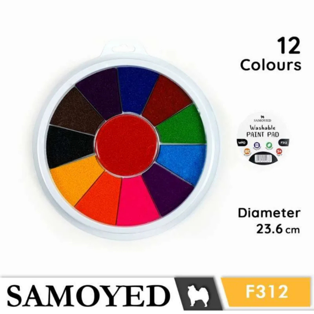 Jual FInger Painting Samoyed Washable Paint Paid / Cat Tangan untuk ...