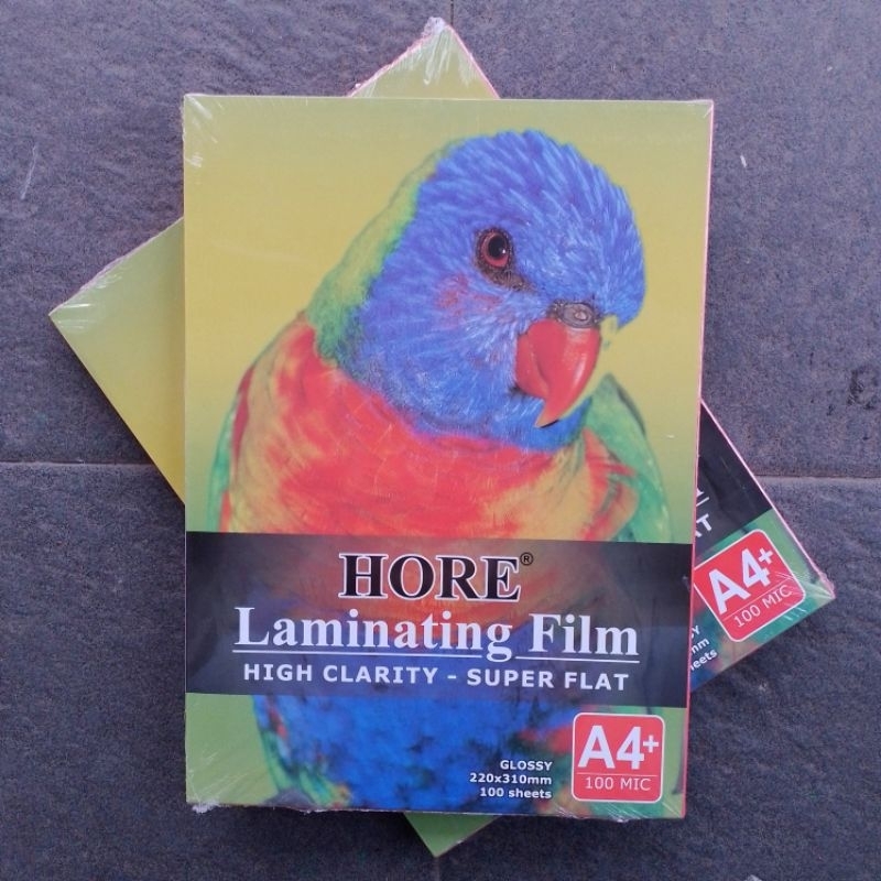 Jual Plastik Laminating Laminating Pouch Film HORE A4 ( Pak ) [ Original ] | Shopee Indonesia