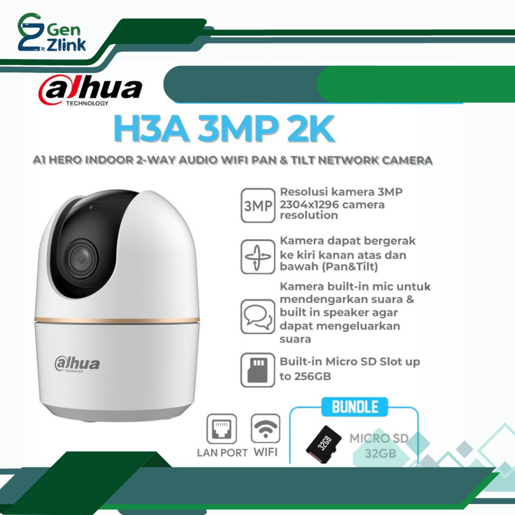 Jual Dahua Hero series 3MP | H3A | Shopee Indonesia
