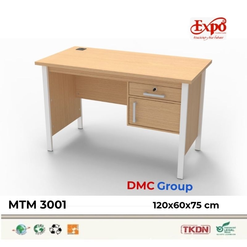 Jual MEJA KANTOR TKDN MTM 3001 MEJA KERJA MEJA TULIS MEJA KOMPUTER MEJA ...