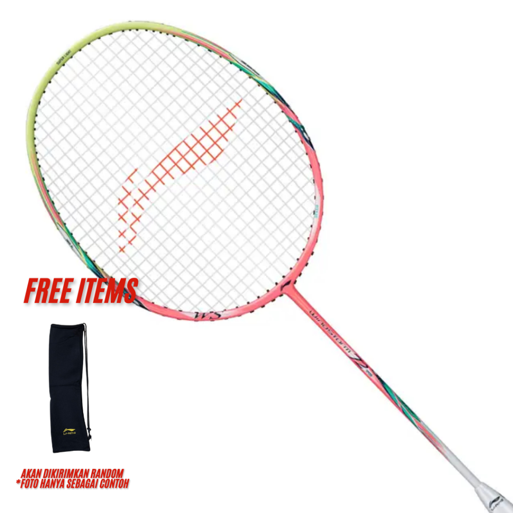 Jual Li-Ning Badminton Racket WS 72 Speed / WS 72 Power Bundle Cover ...