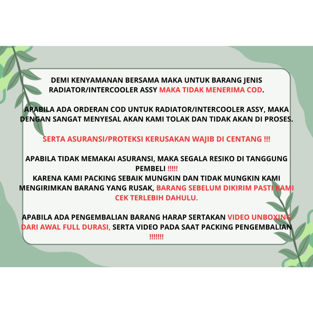 Jual RADIATOR ASSY GRAND AVANZA DUAL VVTI 1.3 CC MANUAL 2015-2021 TR ...