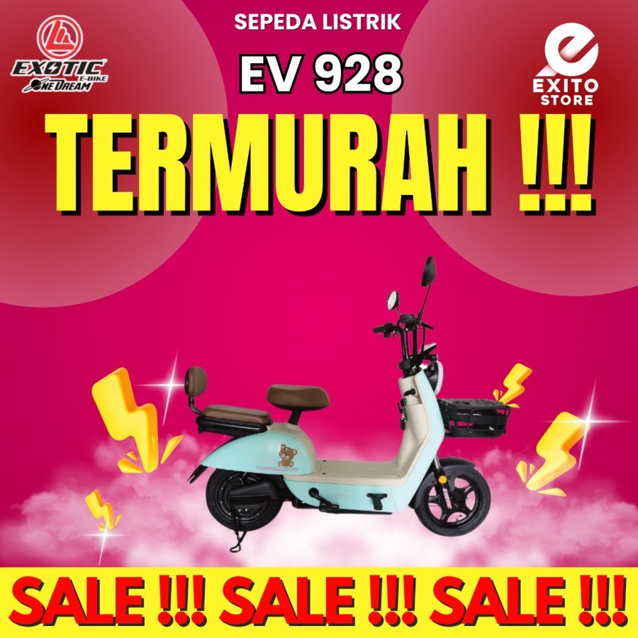 Jual Sepeda Listrik EV-928 500 Watt Garansi Resmi | Shopee Indonesia