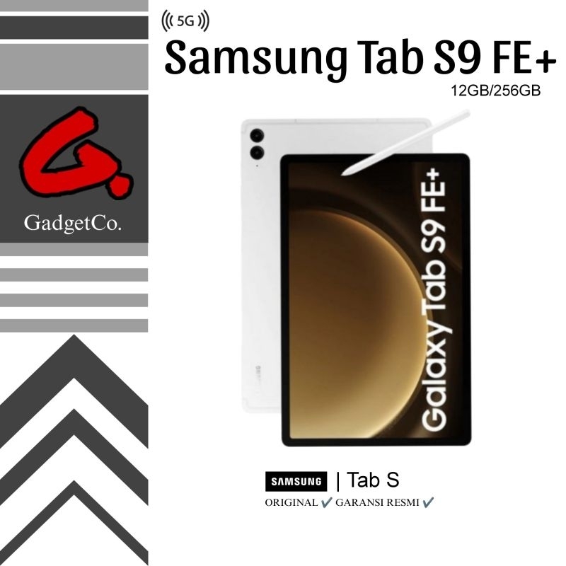 Jual Samsung Galaxy Tab S9FE + 5G 12/256GB Garansi resmi | Shopee Indonesia