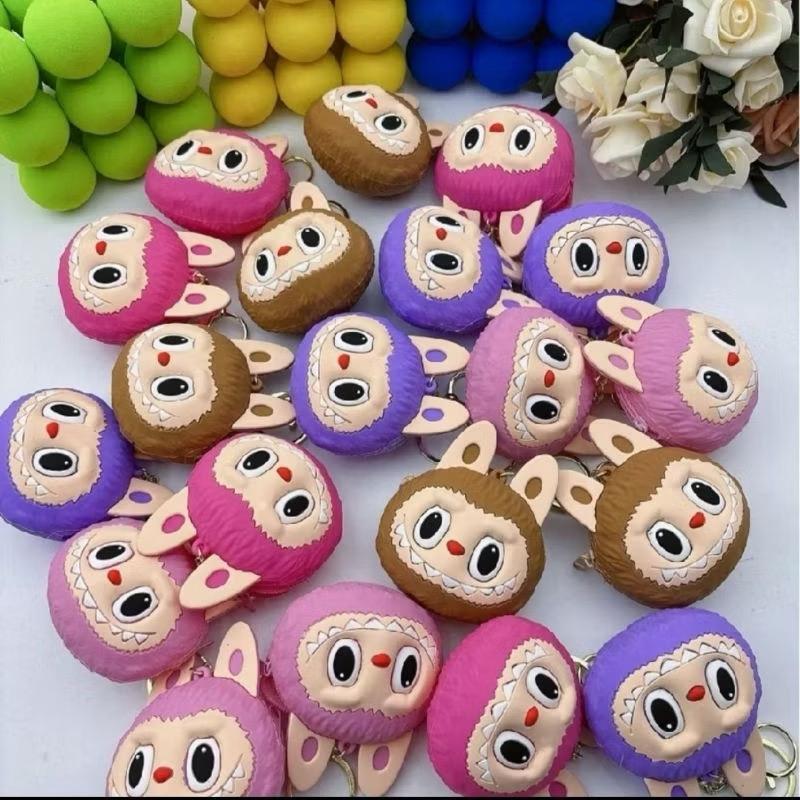 Jual SALE KEYCHAIN LABUBU HEAD POUCH COIN, Gantungan Kunci Labubu ...