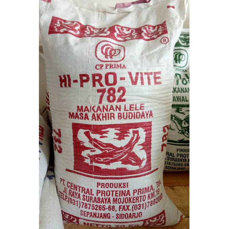 Jual Hi pro vite Pur Lele Pakan Lele 782 Pelet Ikan Lele masa akhir ...