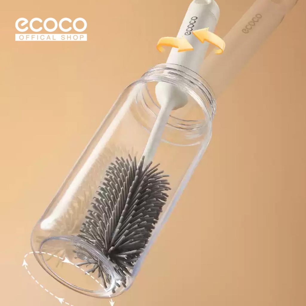 Jual ECOCO Cup Washing Brush - Sikat cangkir pembersih cangkir air botol bayi sikat pembersih ...