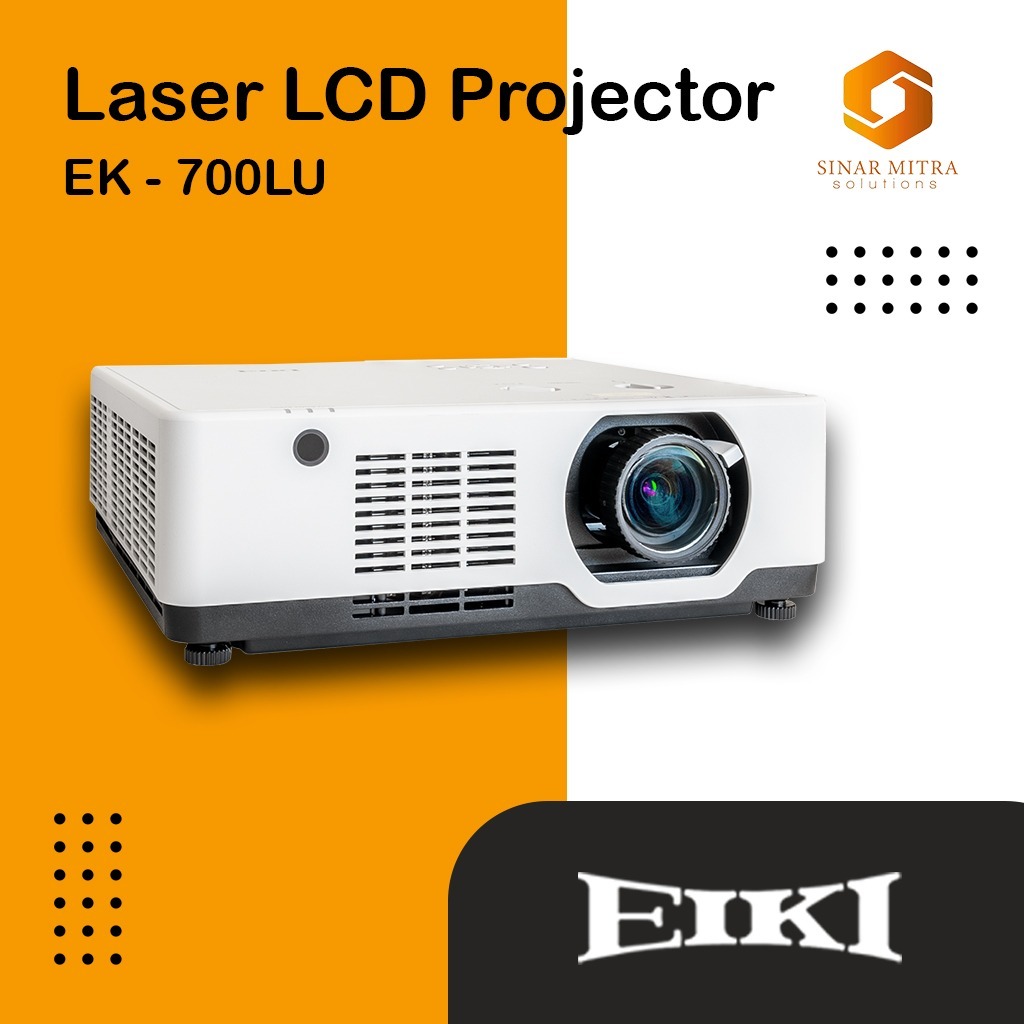 Jual JUAL LASER LCD PROJECTOR MERK EIKI EK-700LU MURAH HARGA ...