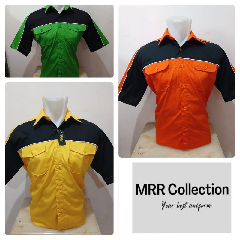 Jual seragam kerja kombinasi, seragam office boy, seragam office ...