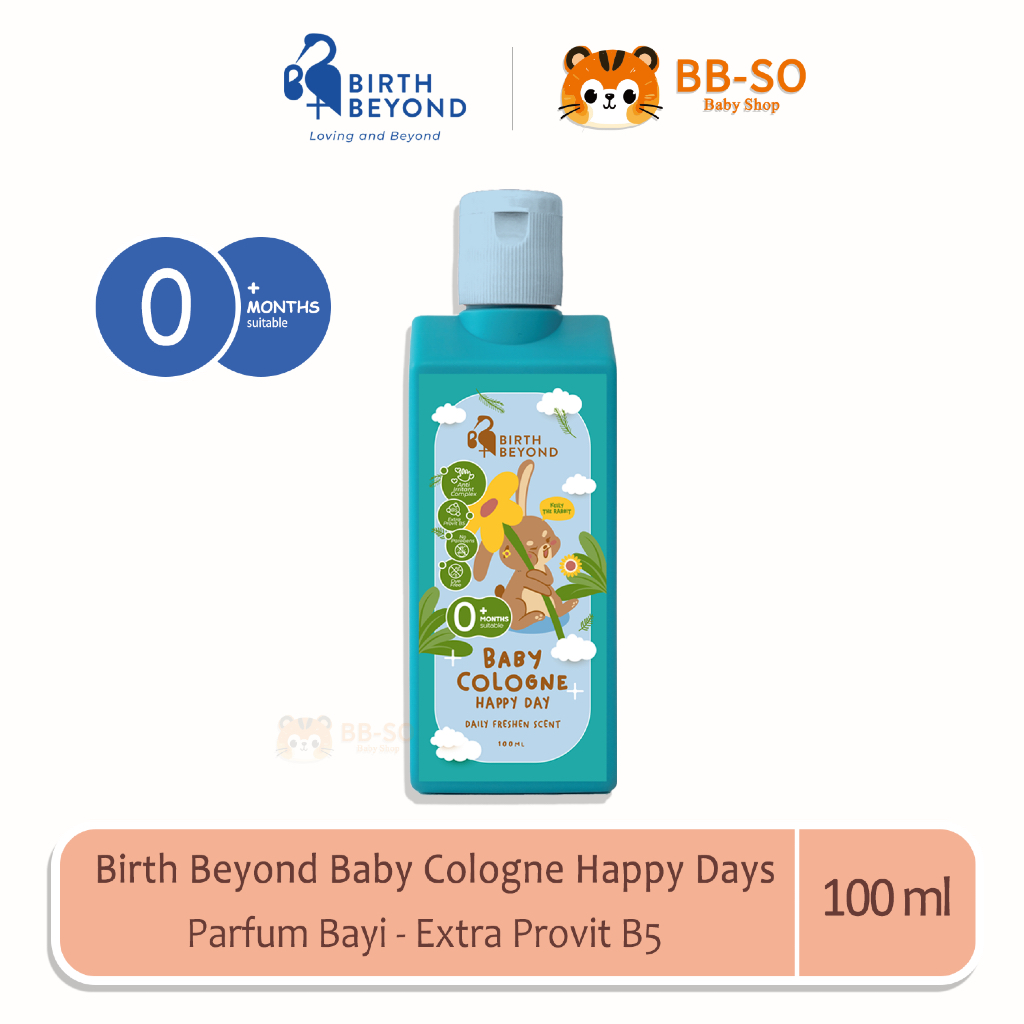 Jual Birth Beyond Baby Cologne Happy Days 100ml - Parfum Bayi | Shopee ...