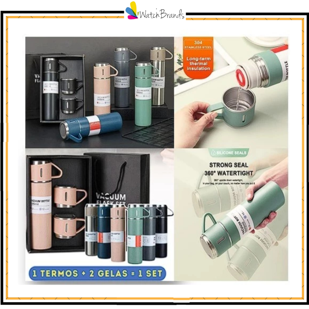 Jual WBS TERMOS SULTAN SET BOTOL VACUUM FLASK Travel Vacuum Set Box ...