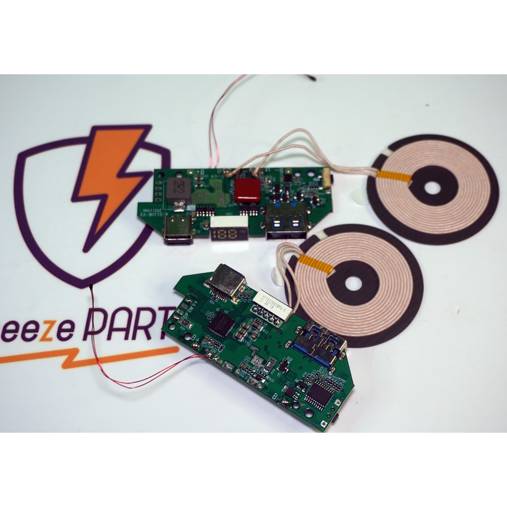 Jual Modul Power Bank PB SW6206 22.5W Wireless IP6826 15W Fast Quick charger 22W PD3.0 QC3.0 QC4 ...