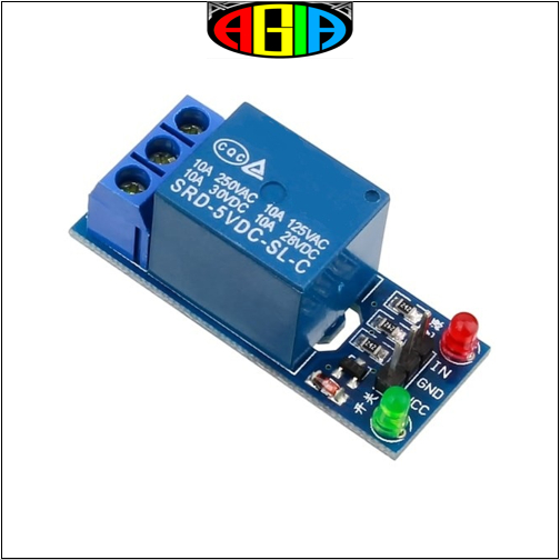 Jual Relay 5V 10A module 1 channel modul low level trigger | Shopee ...
