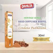 Jual DAHLIA Reed Diffuser Cendana Padmasana REFILL 30ml | Shopee Indonesia