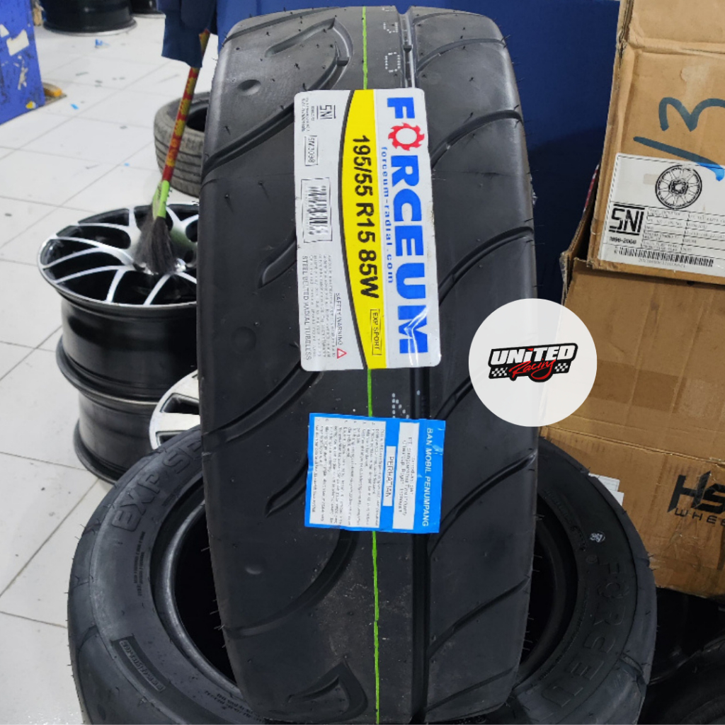 Jual BAN MOBIL SEMI SLICK DRIFT RING 15 FORCEUM EXP SPORT 195 55 R15 ...