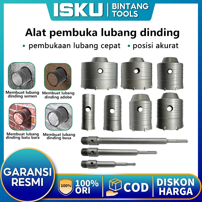 Jual ISKU Mata Bor Hole mata bor multifungsi Saw Lubang Tembok Beton ...