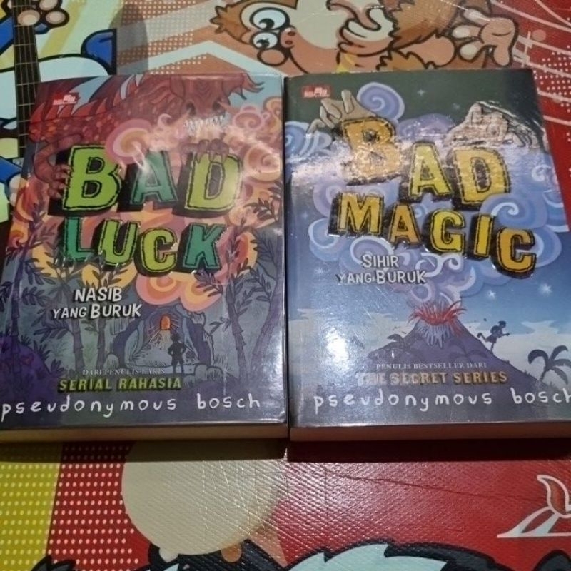 Jual Bad Magic dan Bad Luck by Pseudonymous Bosch ORIGINAL (BOOKED ...