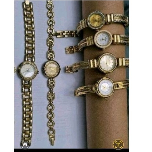 Jual jam arloji fashion cewek SWISS MADE original gold plate vintage ...
