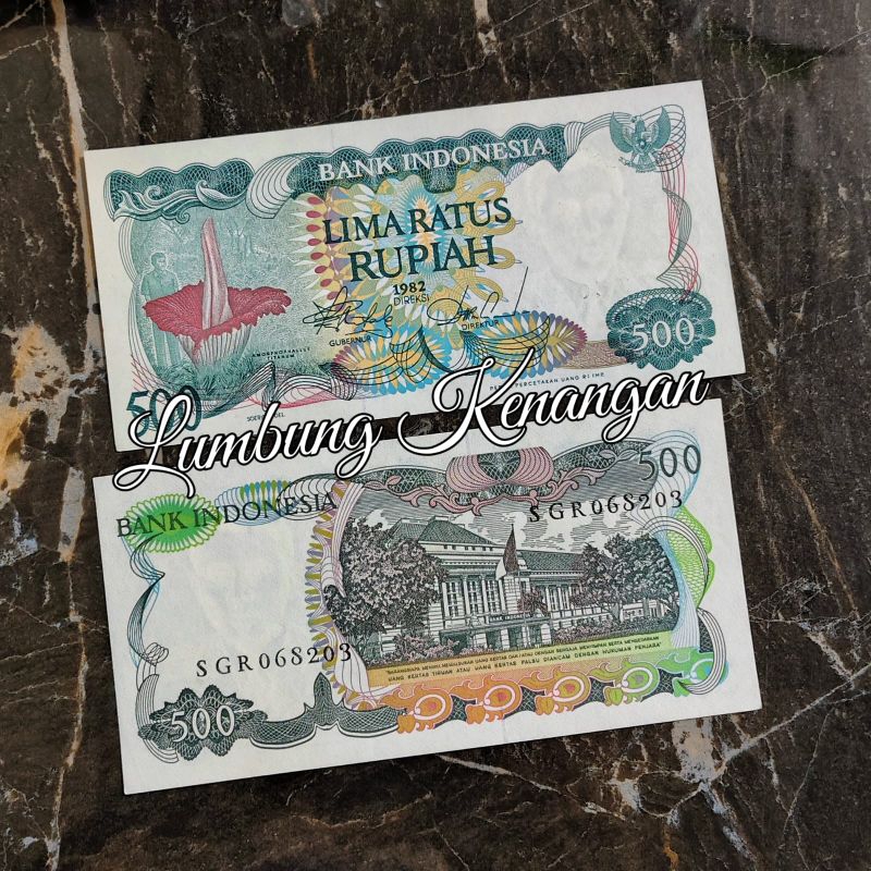 Jual uang kuno 500 Rupiah Bunga bangkai | Shopee Indonesia