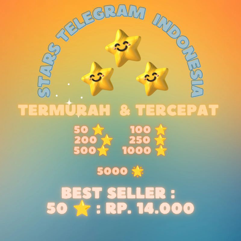 Jual TELEGRAM STAR TELEGRAM STARS BINTANG REF AIRDROP | Shopee Indonesia