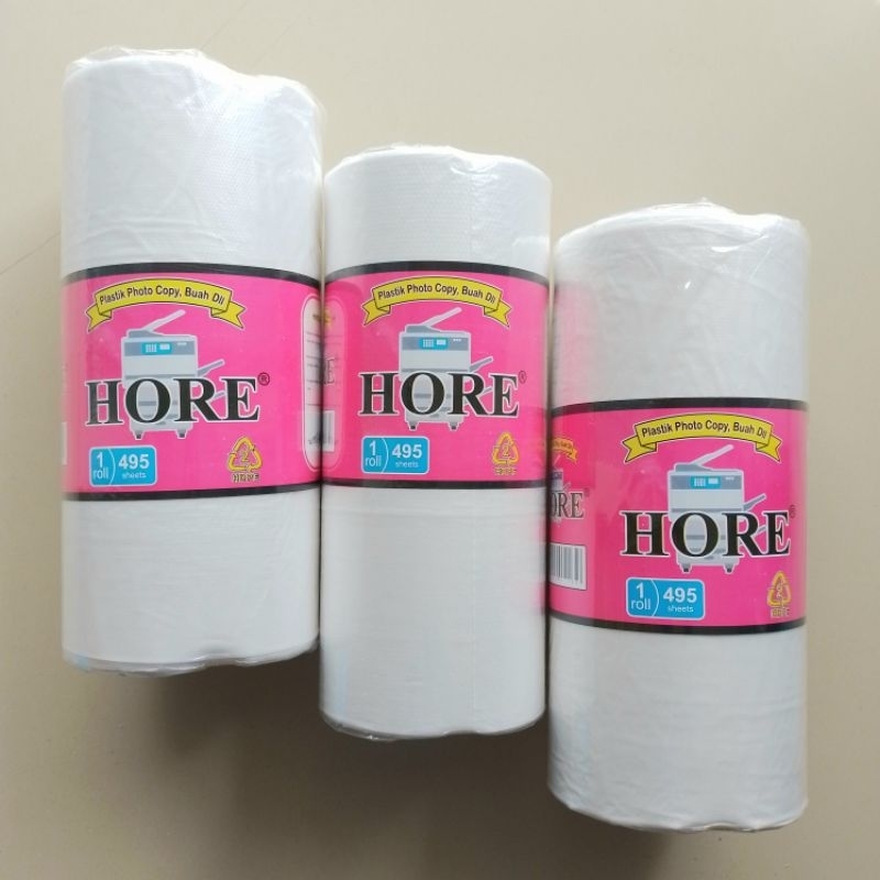 Jual Plastik HD Rol Plastik FotoCopy HORE 25 x 38 ( Rol ) [ Original ...