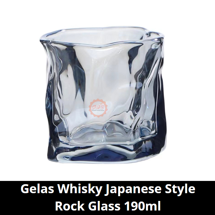 Jual Gelas Whisky Japanese Yamazaki Style Rock Glass 190ml | Shopee Indonesia