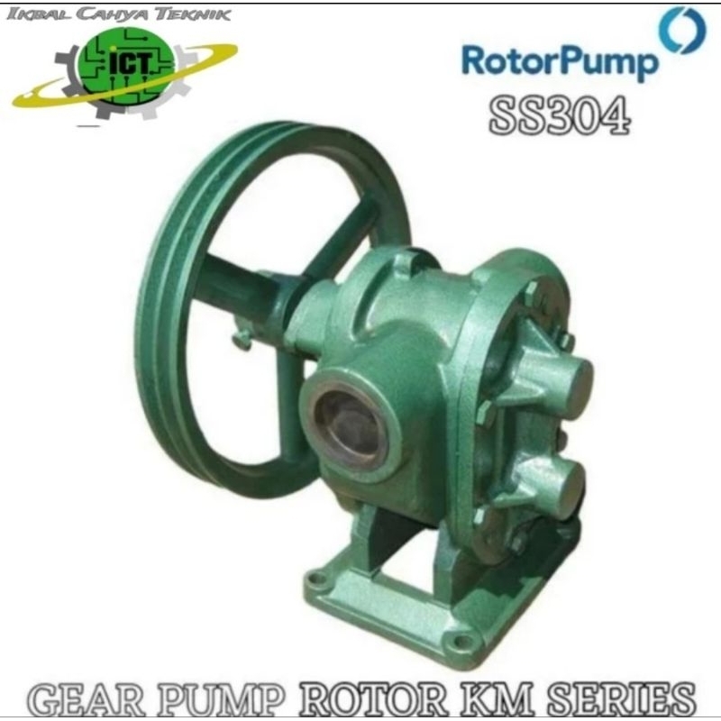 Jual GEAR PUMP ROTOR KM SERIES STAINLESS STEEL KM-13 MECHANICAL SEAL ...