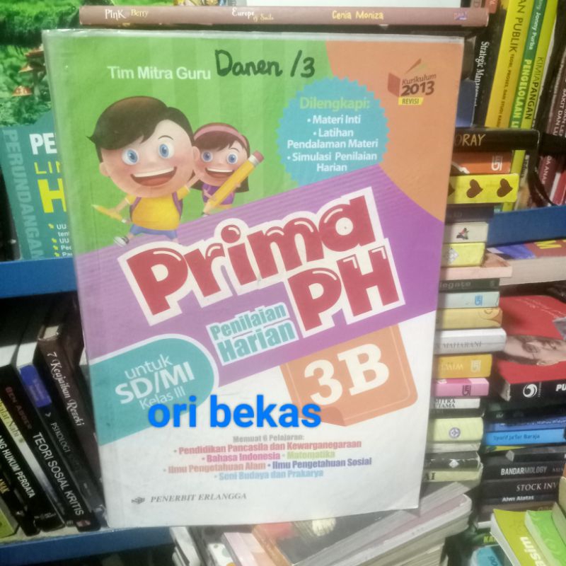 Jual Buku Prima PH 3B kurikulum 2013 Revisi Untuk SD/MI Kelas' III 3 - Tim Mitra Guru Penerbit ...