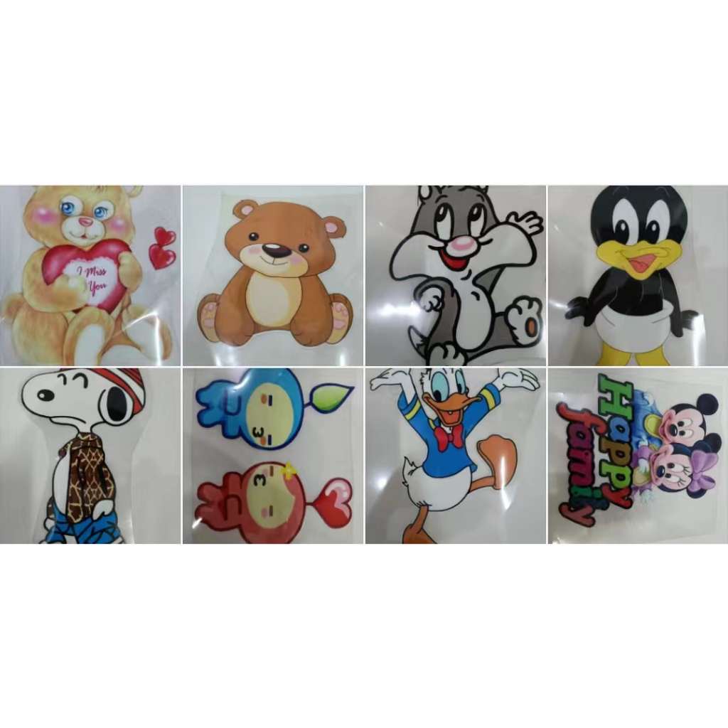 Jual STIKER SABLON/ SABLON DTF GAYA KARTUN | Shopee Indonesia