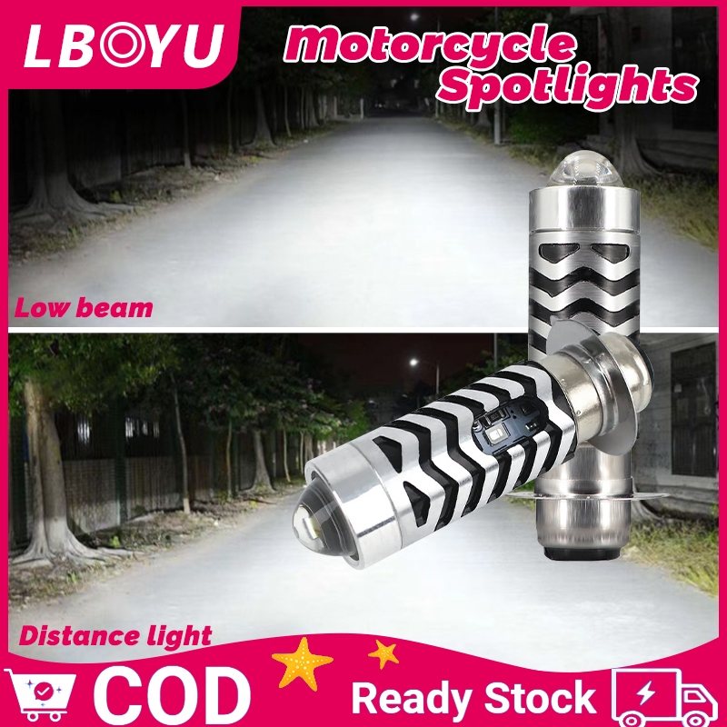 Jual Lampu LED Depan Motor H6 Laser Hi Low AC DC Double Lampu 2 Warna Putih Kuning & Putih Putih ...