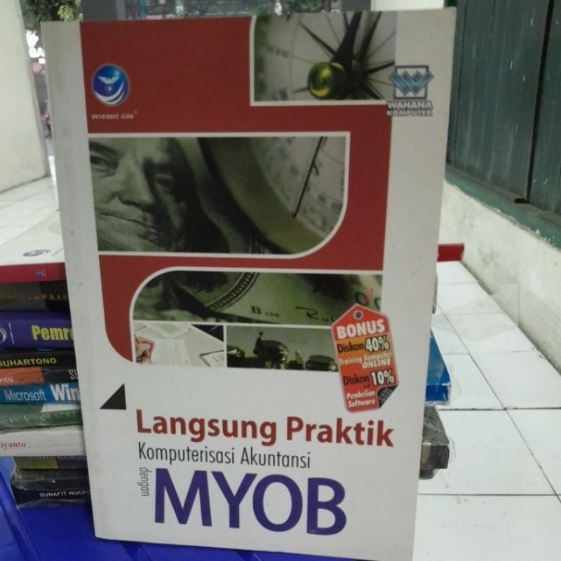 Jual B.K.KOMPUTERISASI AKUNTANSI DENGAN MYOB(BUKU SECOND) | Shopee Indonesia
