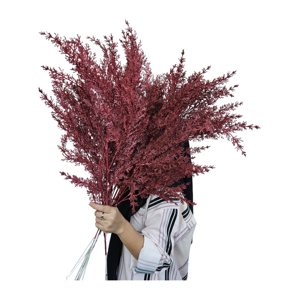 Jual BUNGA ARTIFICIAL CEMARA RICE GRASS TANAMAN HIAS DAUN PALSU ...