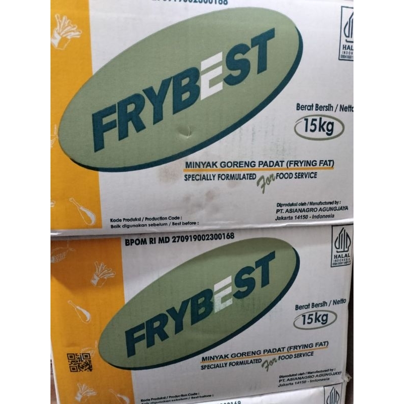 Jual Minyak padat frybest 15kg | Shopee Indonesia