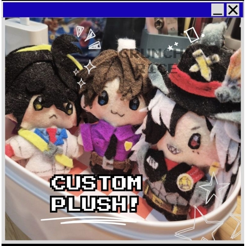 Jual custom boneka / plushie flanel karakter anime (BACA DESC) | Shopee ...