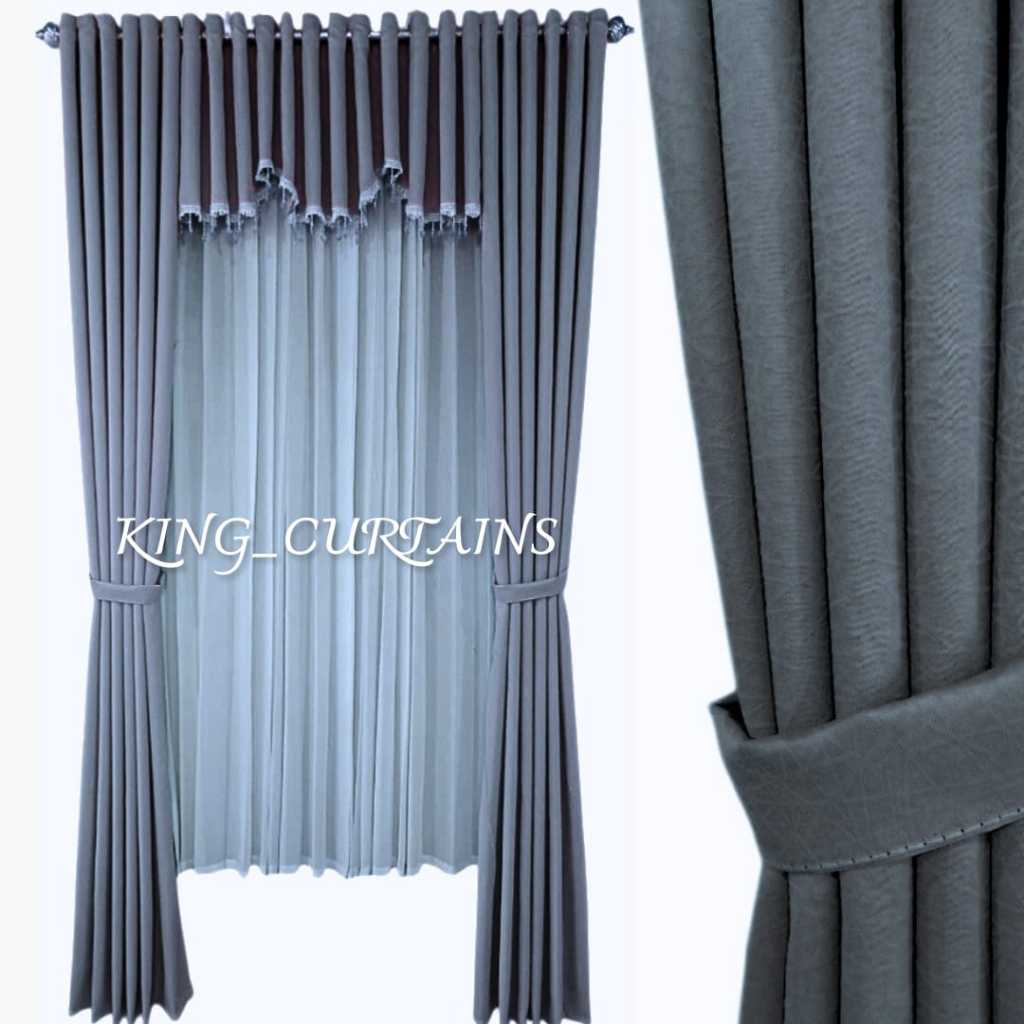 Jual Gorden Satu Set Lengkap Dengan Poni Ukuran Pintu Dan Jendela 12 ...