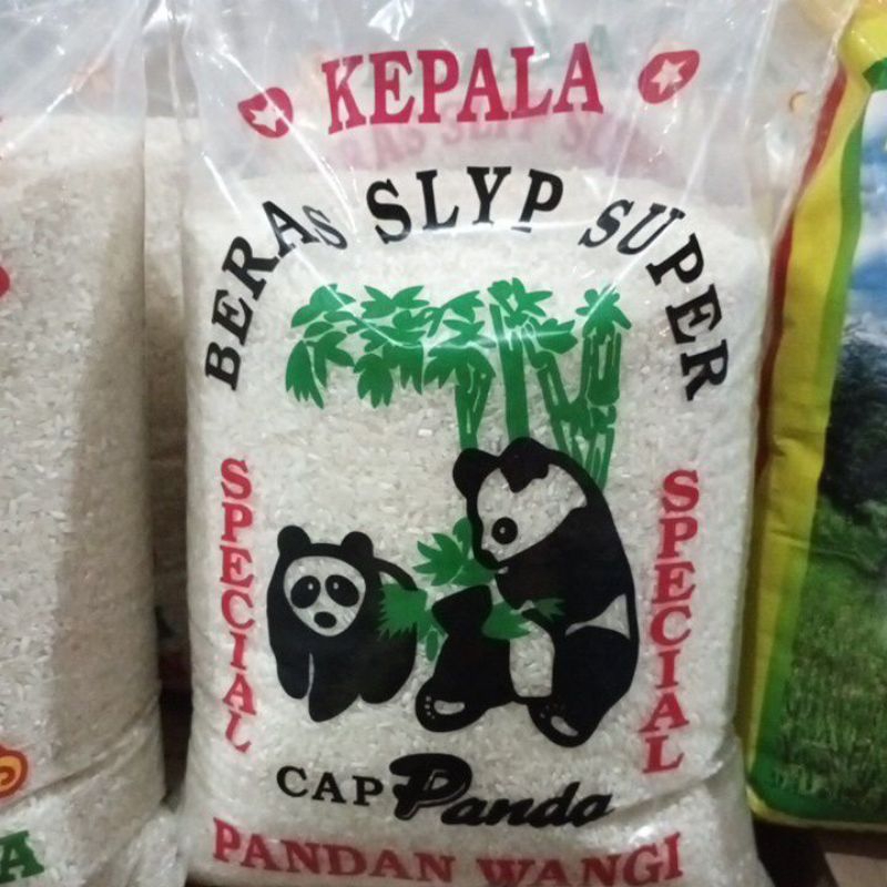 Jual Beras pandan wangi cap panda 5kg | Shopee Indonesia