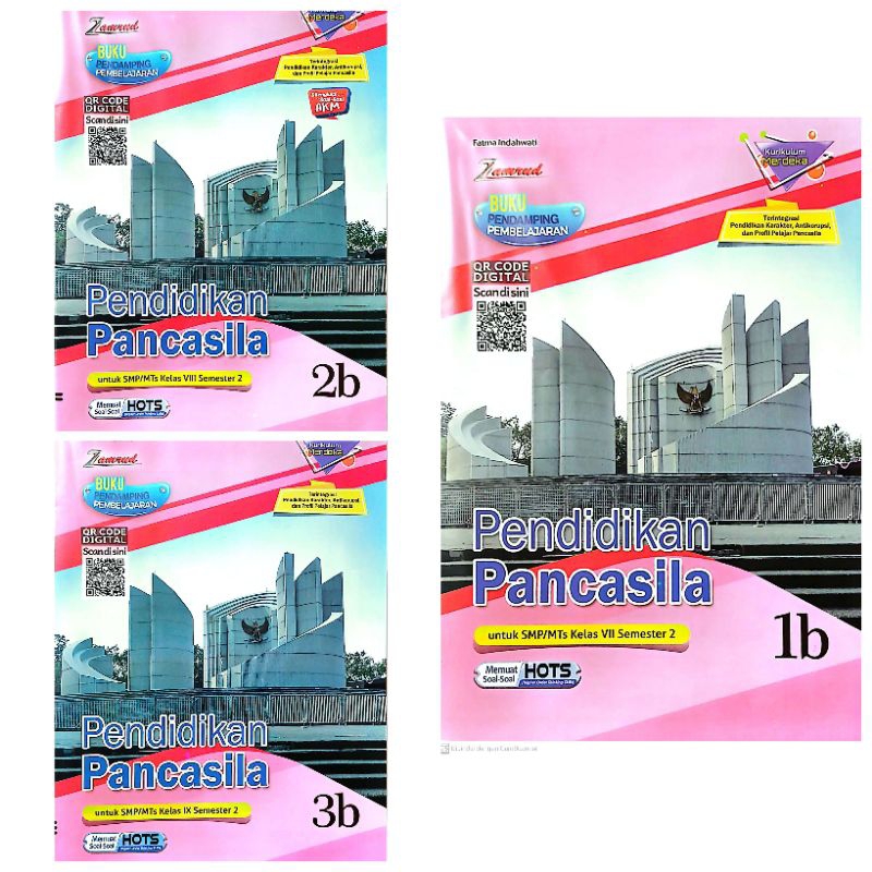 Jual BUKU LKS SMP MTS PENDIDIKAN PANCASILA PPKN KELAS 7 8 9 KURIKULUM MERDEKA SEMESTER 2 GENAP ...