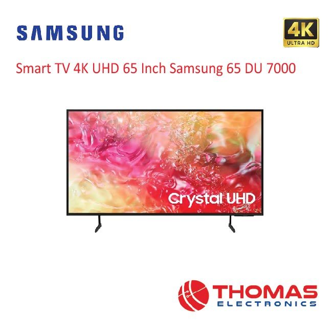 Jual Smart Led TV Crystal 4K UHD 65 Inch Samsung UA65DU7000KXXD ...