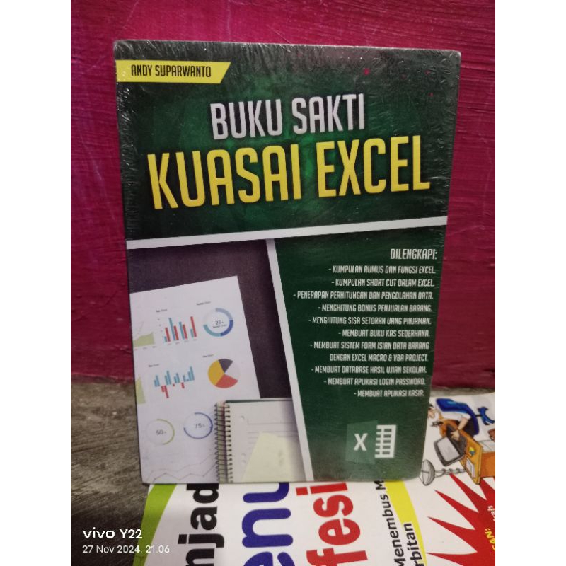 Jual BUKU SAKTI KUASAI EXCEL (SEGEL) | Shopee Indonesia Jual BUKU SAKTI KUASAI EXCEL (SEGEL) | Shopee Indonesia