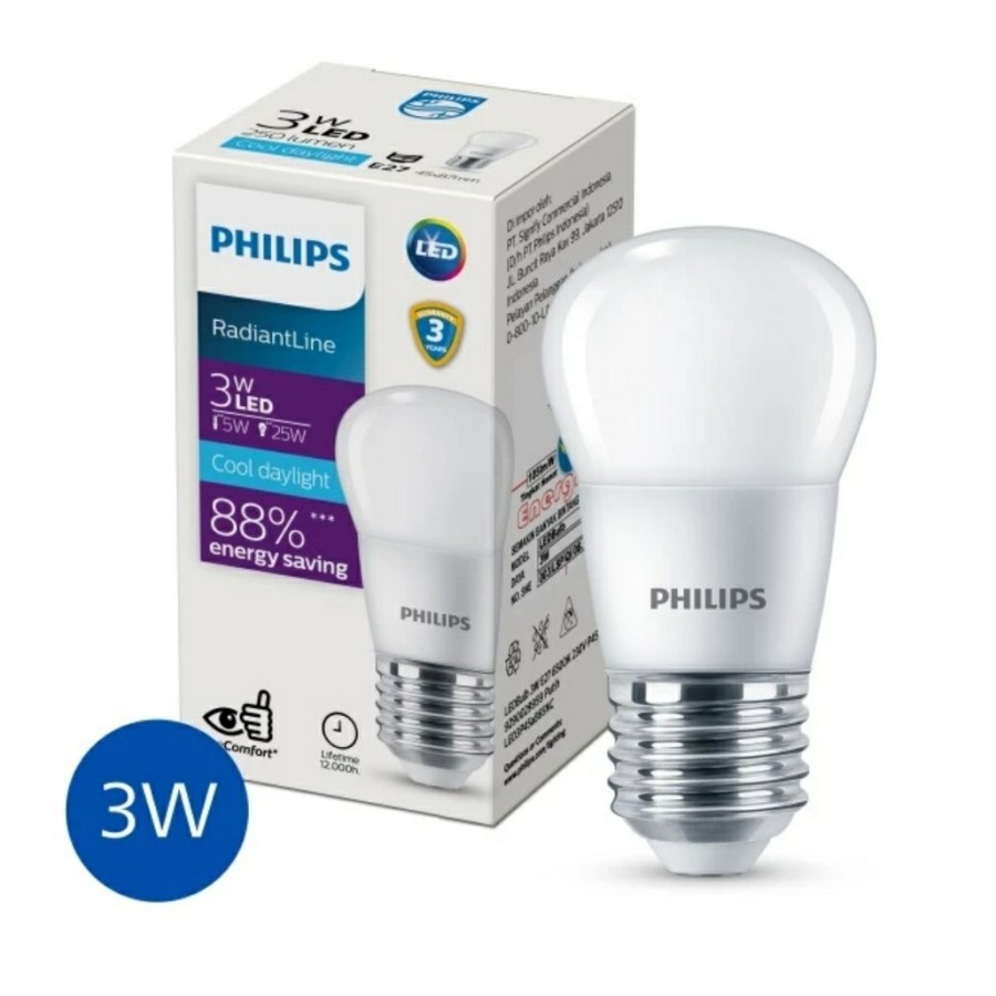 Jual PHILIPS RadiantLine Lampu LED 3W 5W 7W 9W 11W 13W 15W - Putih 6500K | Shopee Indonesia