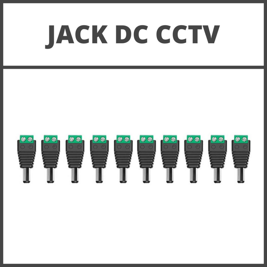 Jual JACK DC CCTV MALE KONEKTOR POWER UNTUK CCTV | Shopee Indonesia