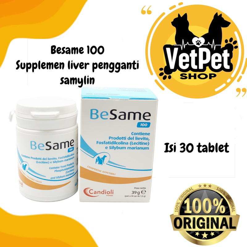 Jual Candioli Besame 100 support liver for cat and dog pengganti ...