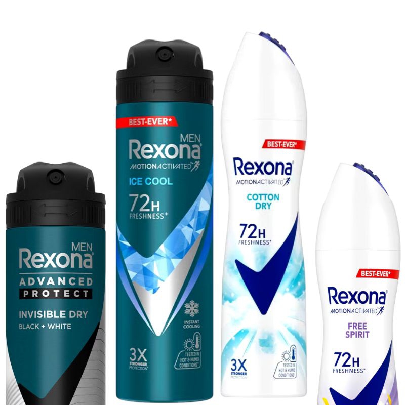 Jual Rexona Deodorant Spray 135 mL | Rexona Men | Rexona Women | Shopee Indonesia