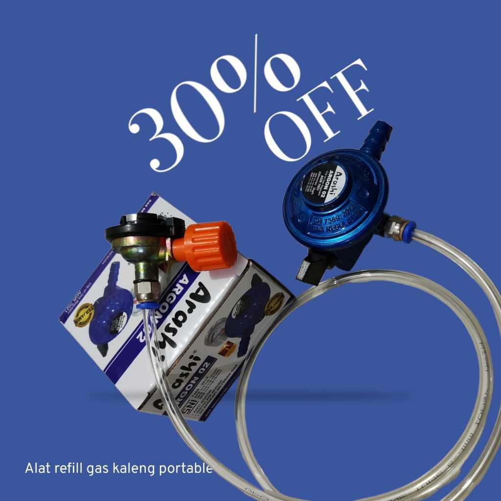Jual Alat Refill Isi Ulang Gas Kaleng Portable Fulset Lengkap Tinggal ...